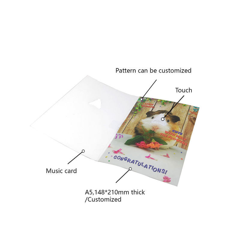 Thank You Sound Greeting Cards For Birthday Paper PCB Boards Material ...