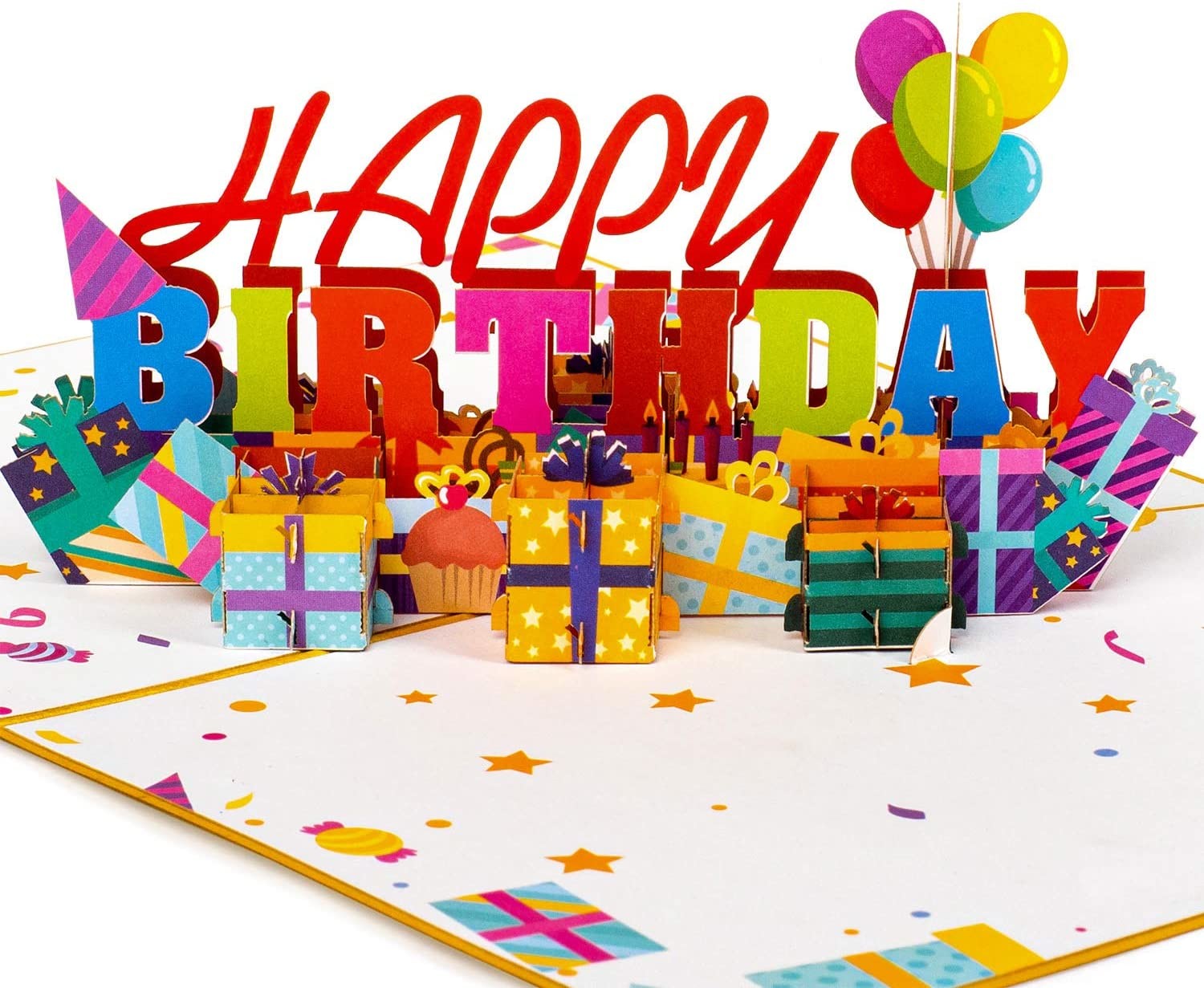 OEM 3D Pop Up Greeting Card ODM for 18th Birthday Invitation video